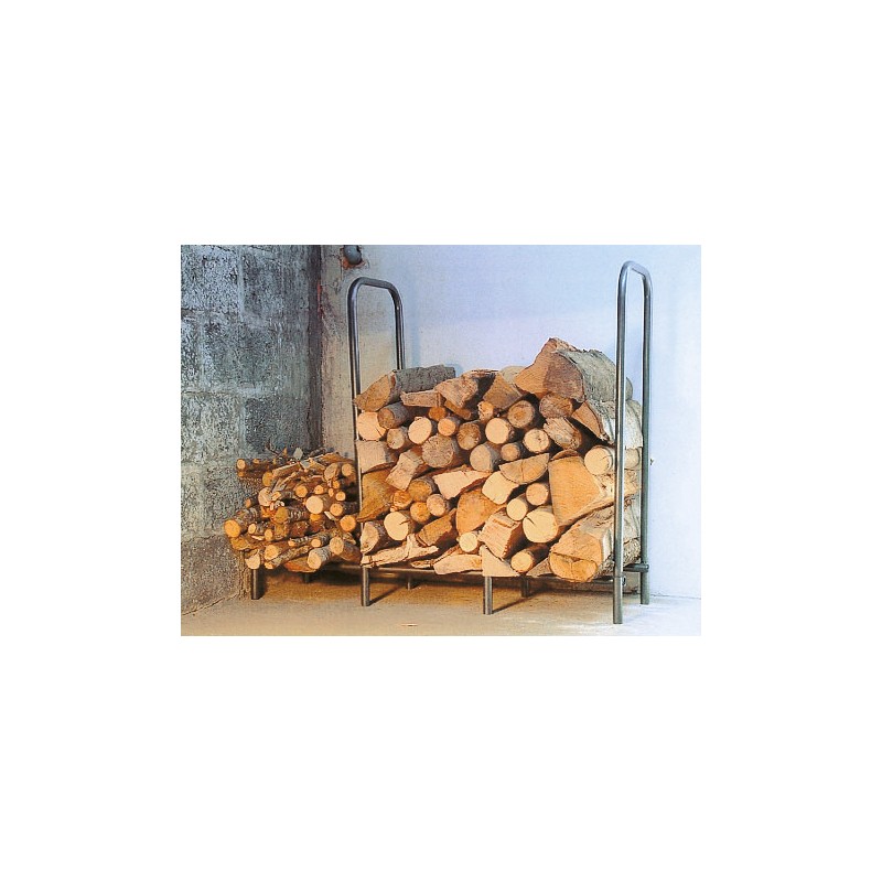 Modular outdoor log rack